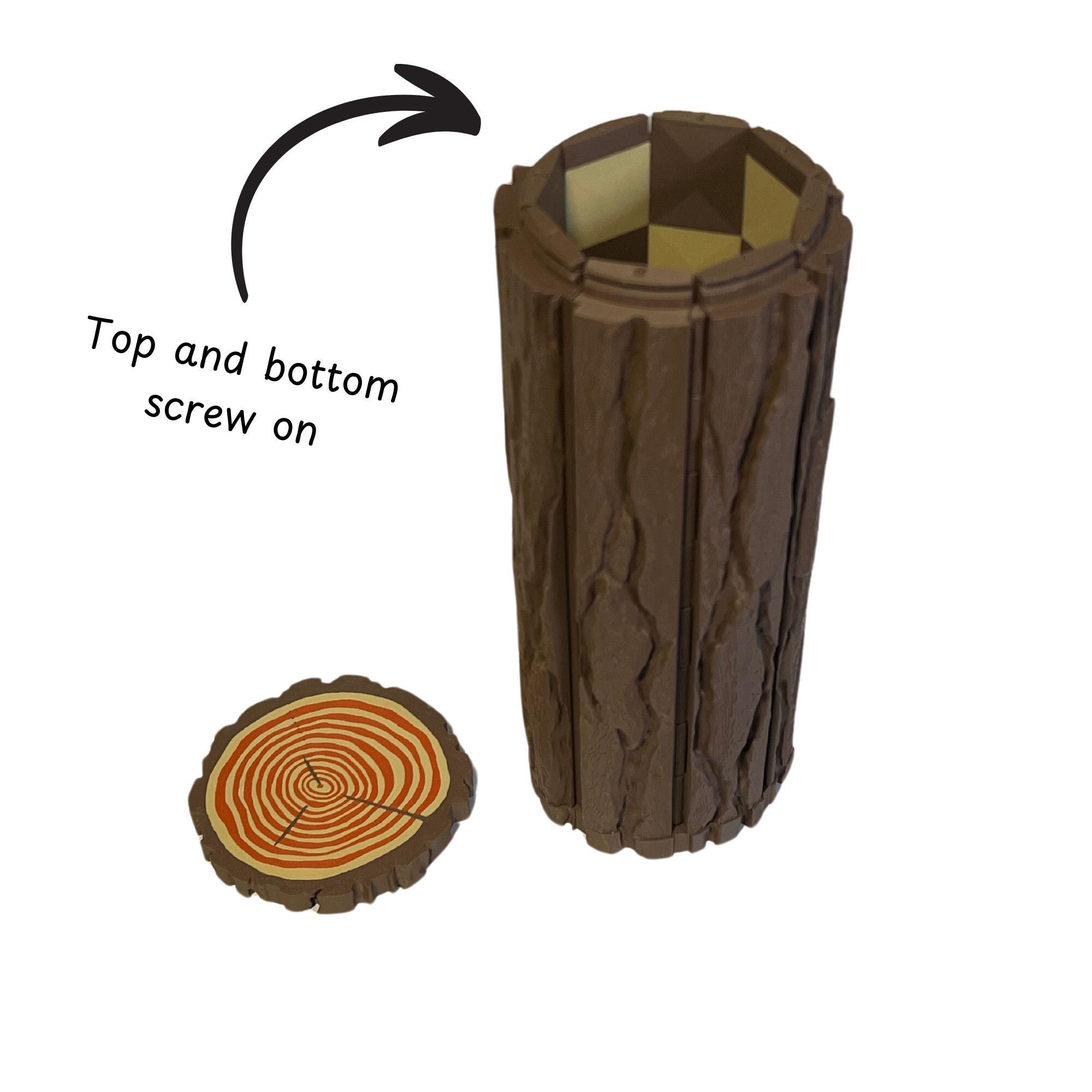 Forest Chess Set | Woodland Chess Board | Unique Nature-themed Chess ...