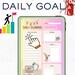 Daily Digital Planner | Editable & Printable PDF | To-do List, Task ...