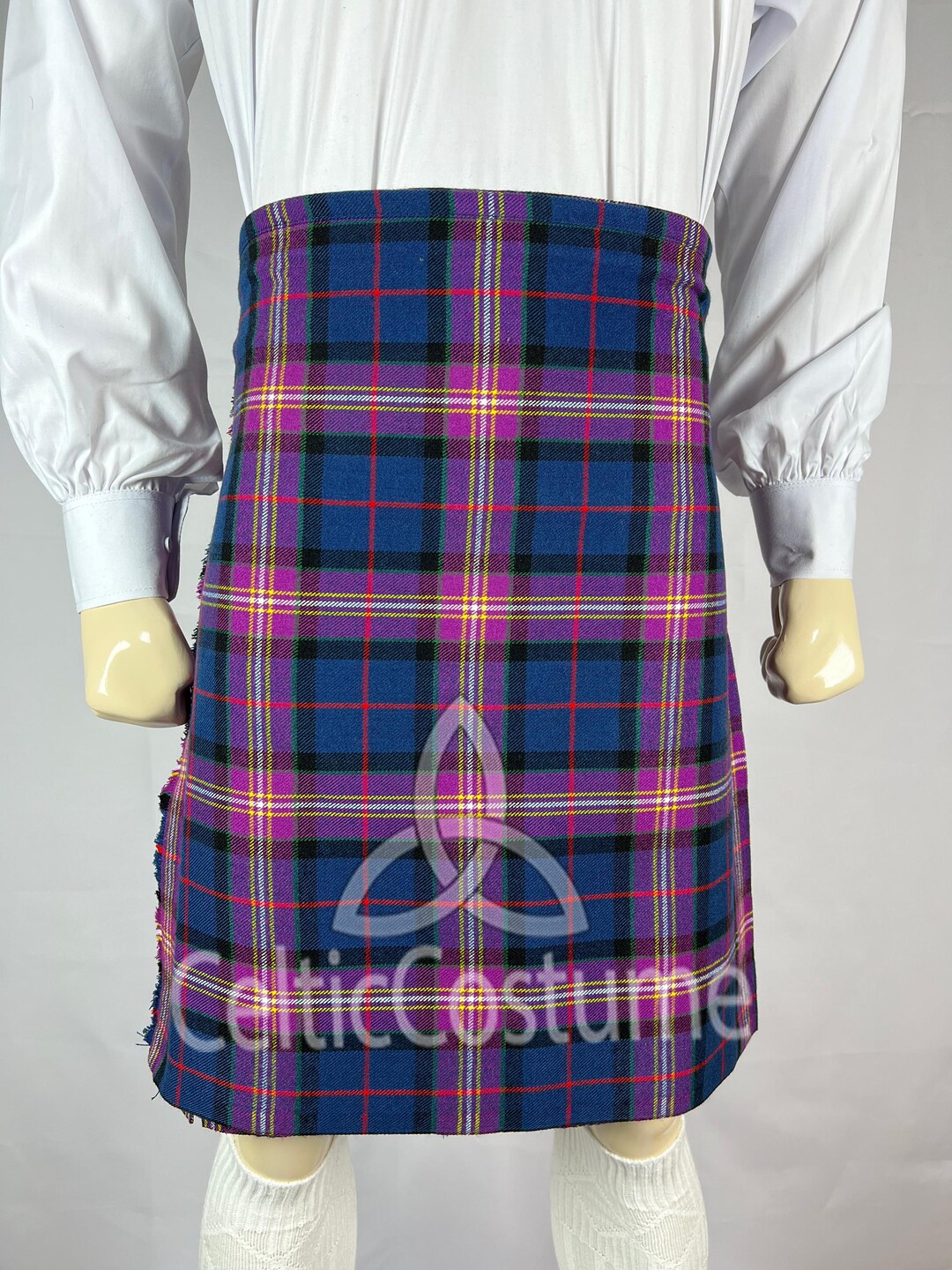 Masonic Freemason Tartan Kilt: Handmade Acrylic Wool, 8 Yard - Etsy