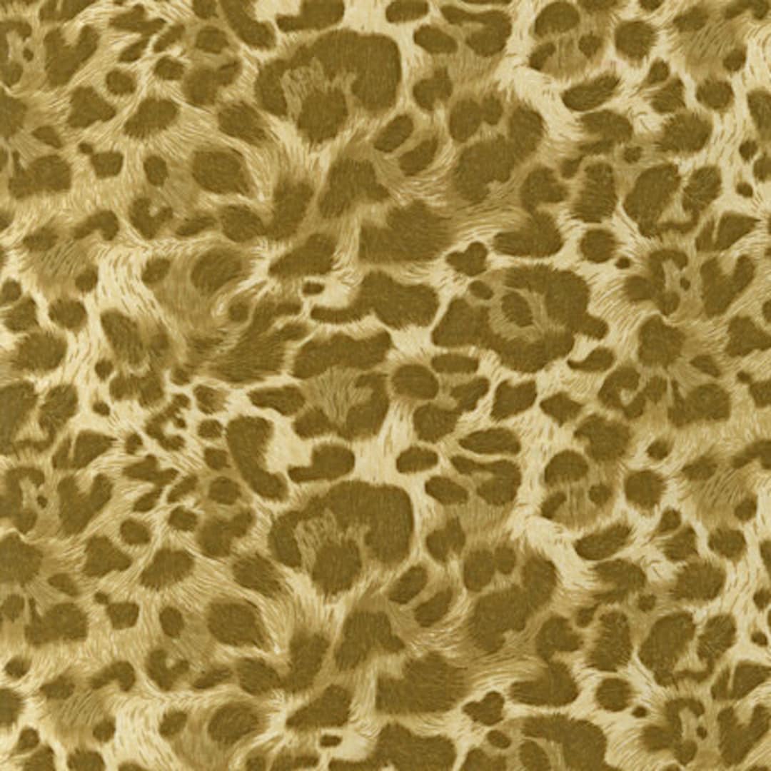 Leopard Cotton Wild Side - Animal Print - Robert Kaufman - Cotton ...