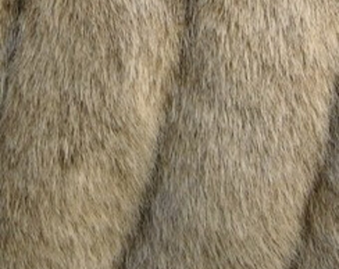 Fox Minx Faux Fur 1 Yard Fabric W/pelts-vegan/synthetic - Etsy