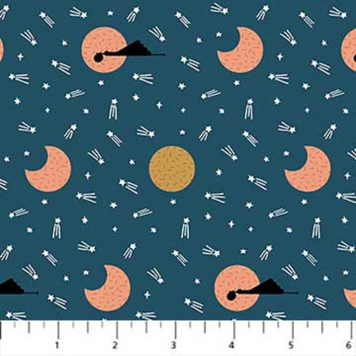 Special Delivery - Navy - Figo Fabrics - Cotton Fabric - Etsy