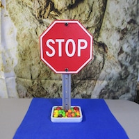 STOP / GO Printable Sign, Coloring Page - Etsy