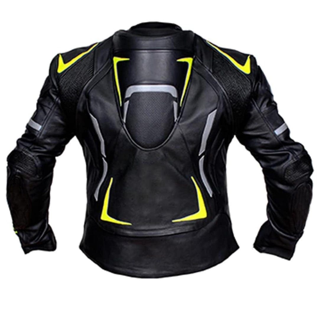 Man Motorcycle Jacket is a Vintage Cafe Racer Style Jacket Motogp ...