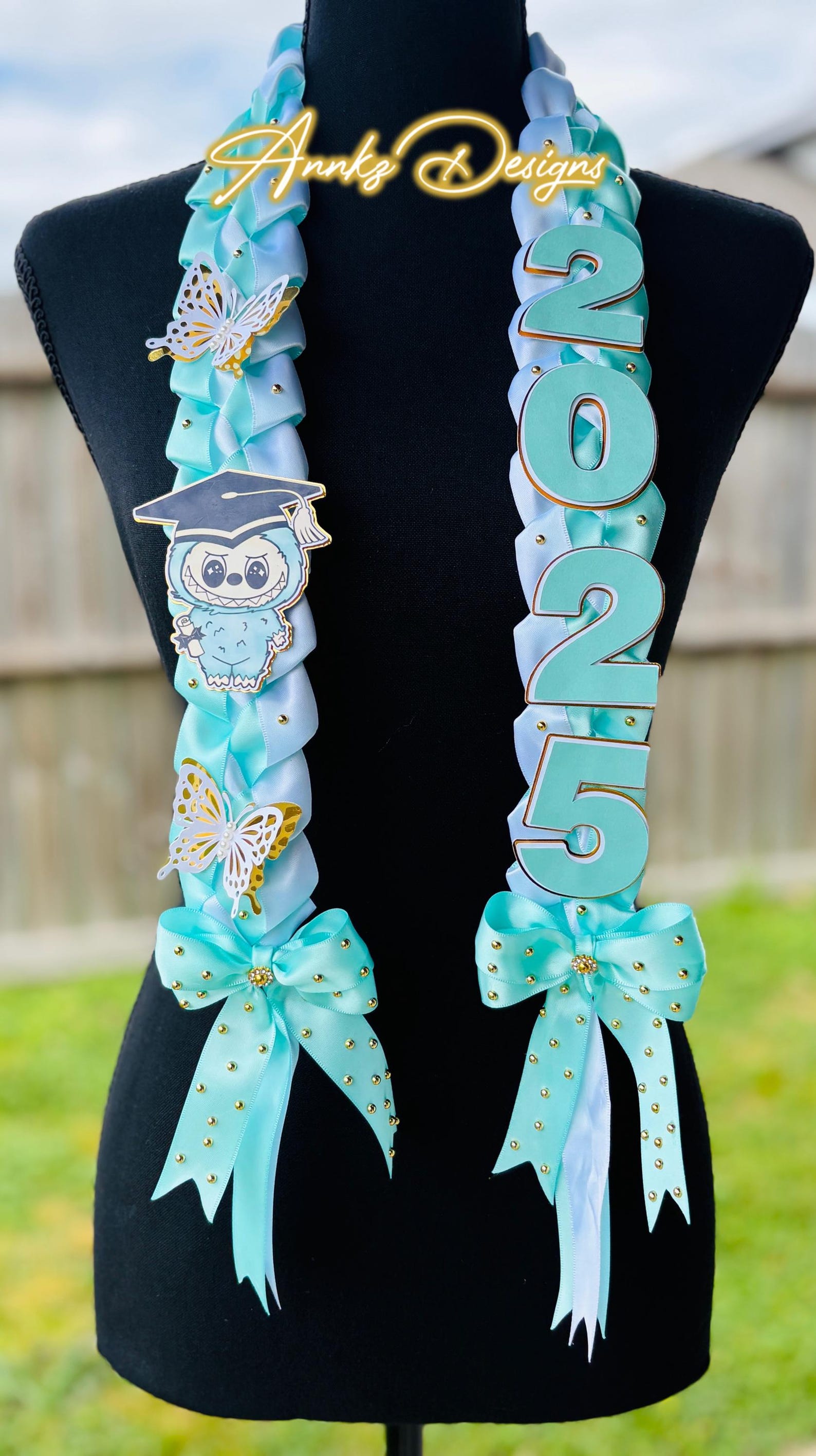 Girls Grad Lei, Toddler Graduation Lei, Graduation Lei, Grad Lei ...