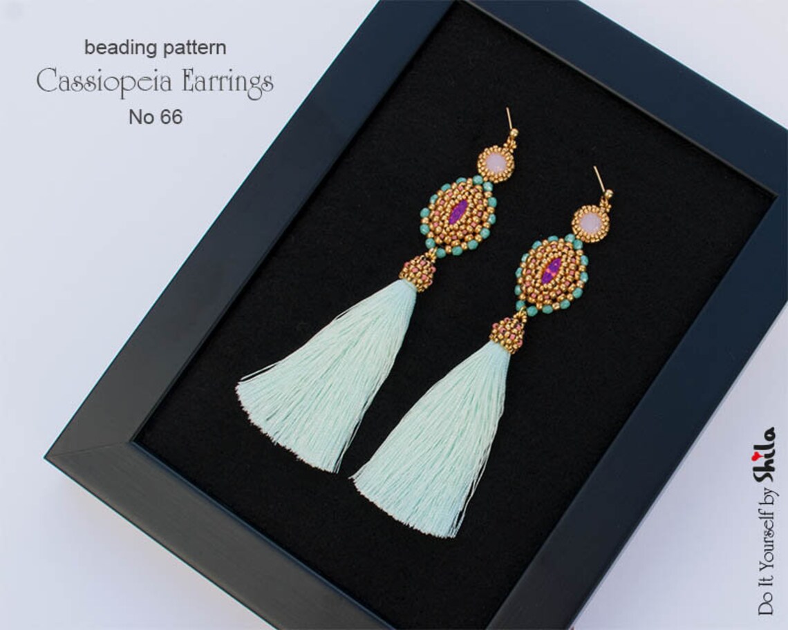 Beading Pattern Tutorial Step by Step INSTANT Download PDF | Etsy