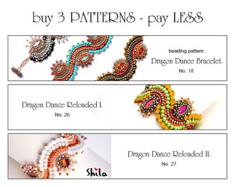 Beading Pattern Tutorial Step by Step INSTANT Download PDF | Etsy