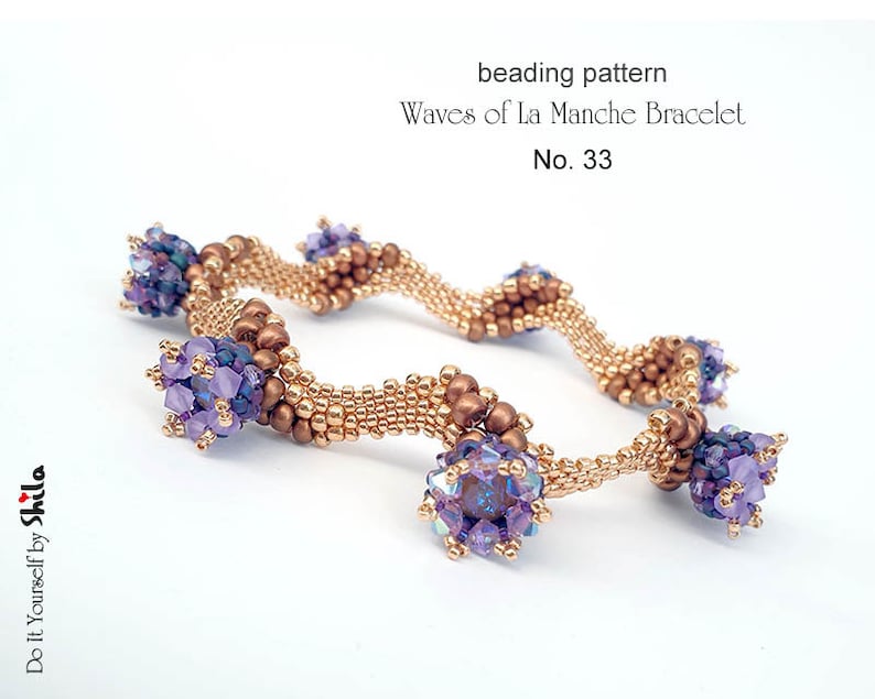 Beading Pattern Tutorial Step by Step INSTANT Download PDF - Etsy