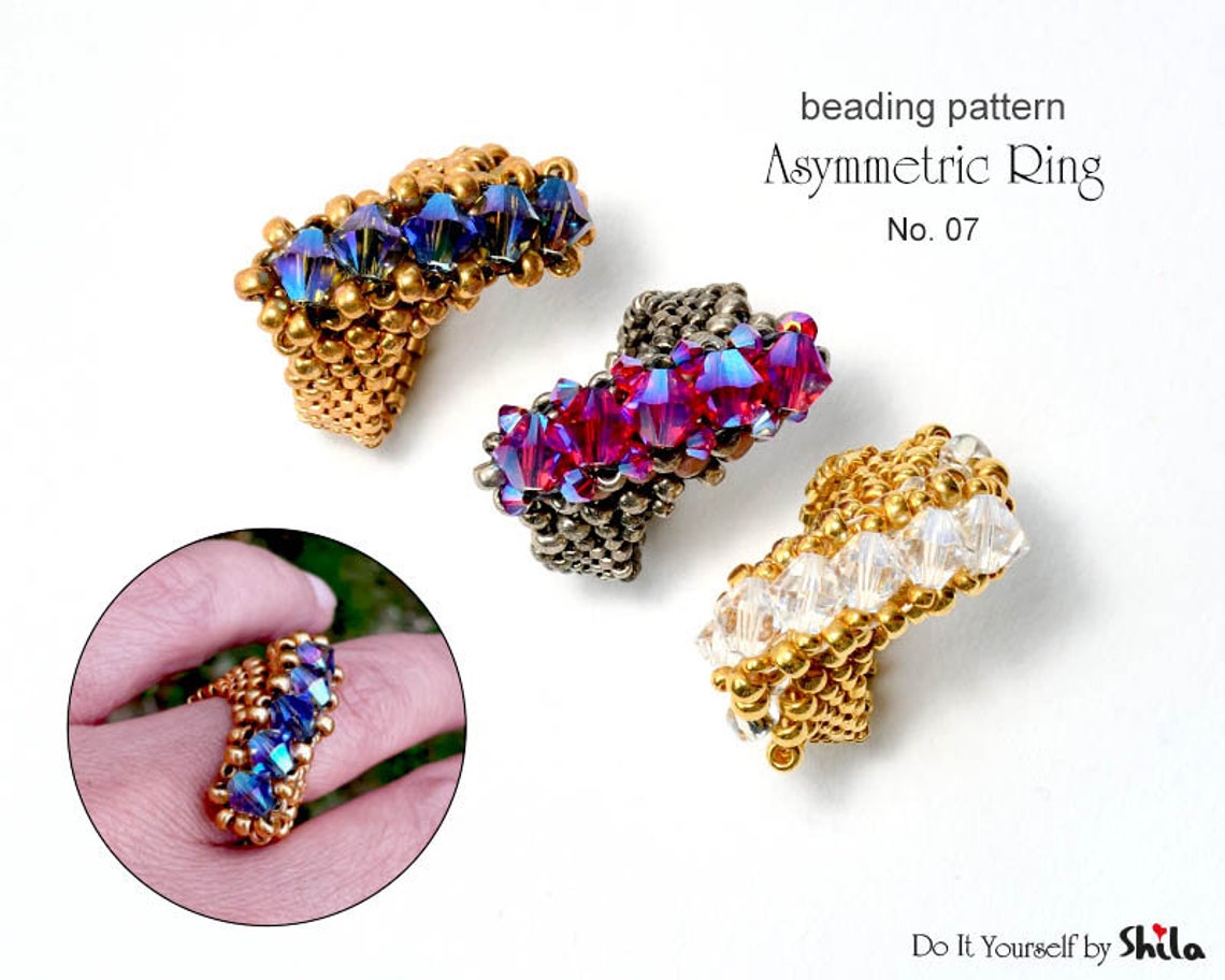 Beading Pattern Tutorial Step by Step INSTANT Download PDF - Etsy
