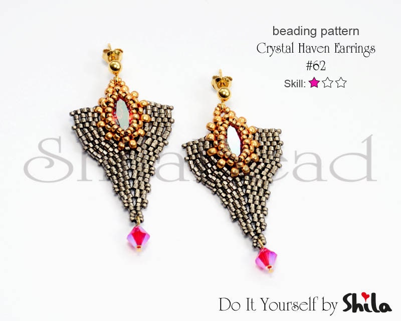 Beading Pattern Tutorial Step by Step INSTANT Download PDF - Etsy