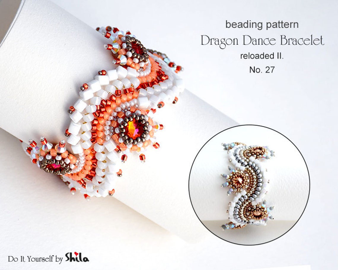 Beading Pattern Tutorial Step by step INSTANT download PDF - Etsy.de