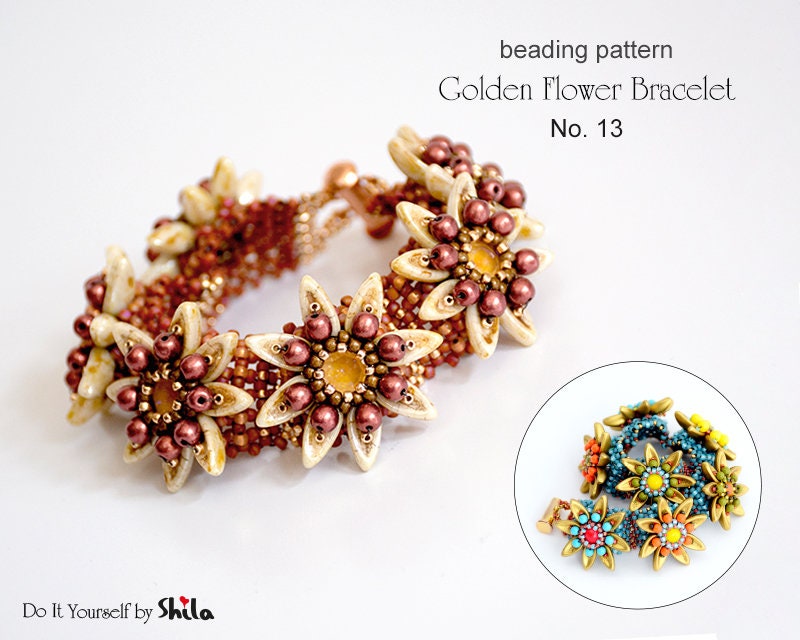 Beading Pattern Tutorial Step by Step INSTANT Download PDF - Etsy UK
