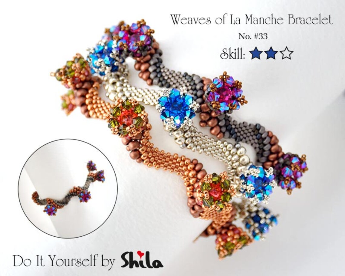 Beading Pattern Tutorial Step by Step INSTANT Download PDF - Etsy