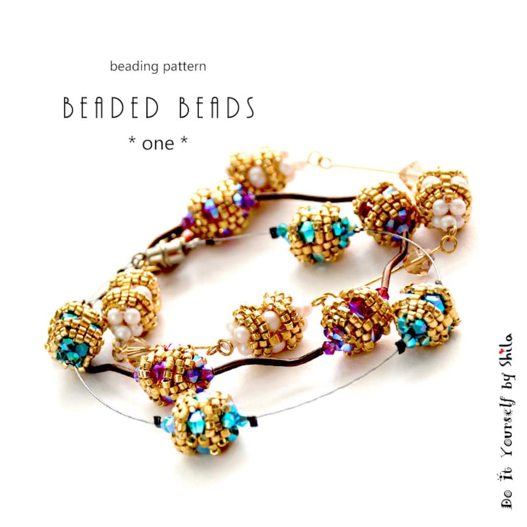Jewelry Making Beading Pattern Tutorial Step by Step INSTANT Download ...
