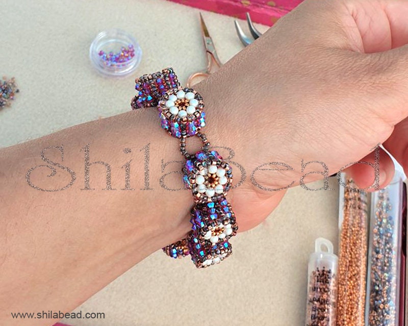 Beading Pattern Tutorial Step by Step INSTANT Download PDF | Etsy