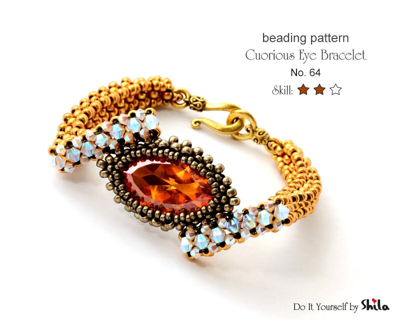 Beading Pattern Tutorial Step by step INSTANT download PDF | Etsy