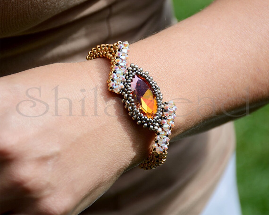 Beading Pattern Tutorial Step by Step INSTANT Download PDF - Etsy