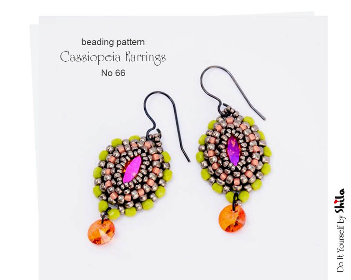 Beading Pattern Tutorial Step by Step INSTANT Download PDF | Etsy