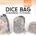 Chainmail Dice Bag Tutorial - Beginner Metal Drawstring Pouch Craft ...