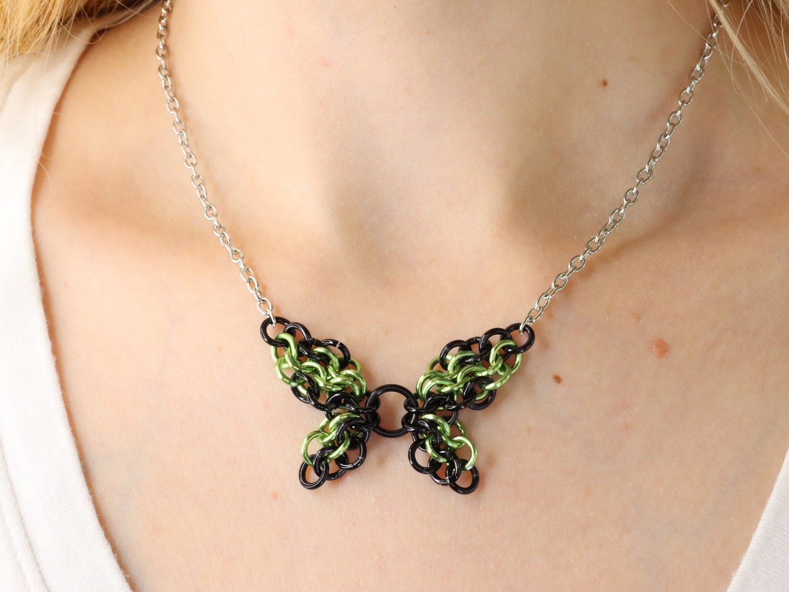 Chainmail Butterfly Tutorial Learn How to Make a Butterfly - Etsy