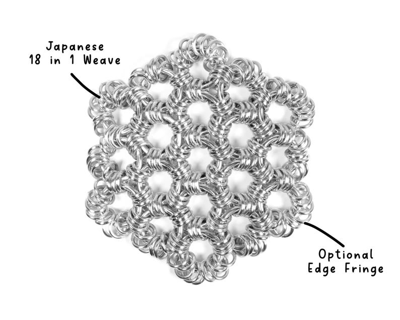 DIY Chainmail Fidget Toy Kit - Beginner Metal Fidget Craft Supplies and ...