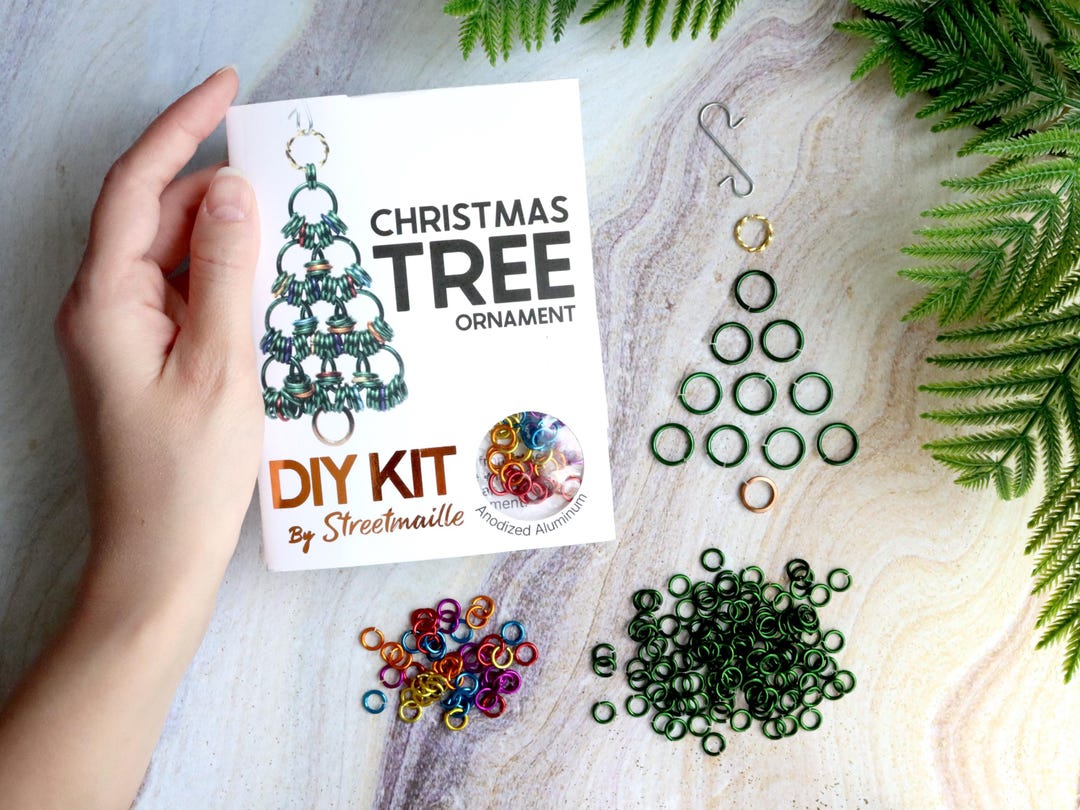 DIY Christmas Tree Ornament Kit Craft a Festive Holiday Pine Tree From ...