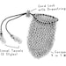 Chainmail Dice Bag Tutorial - Beginner Metal Drawstring Pouch Craft ...