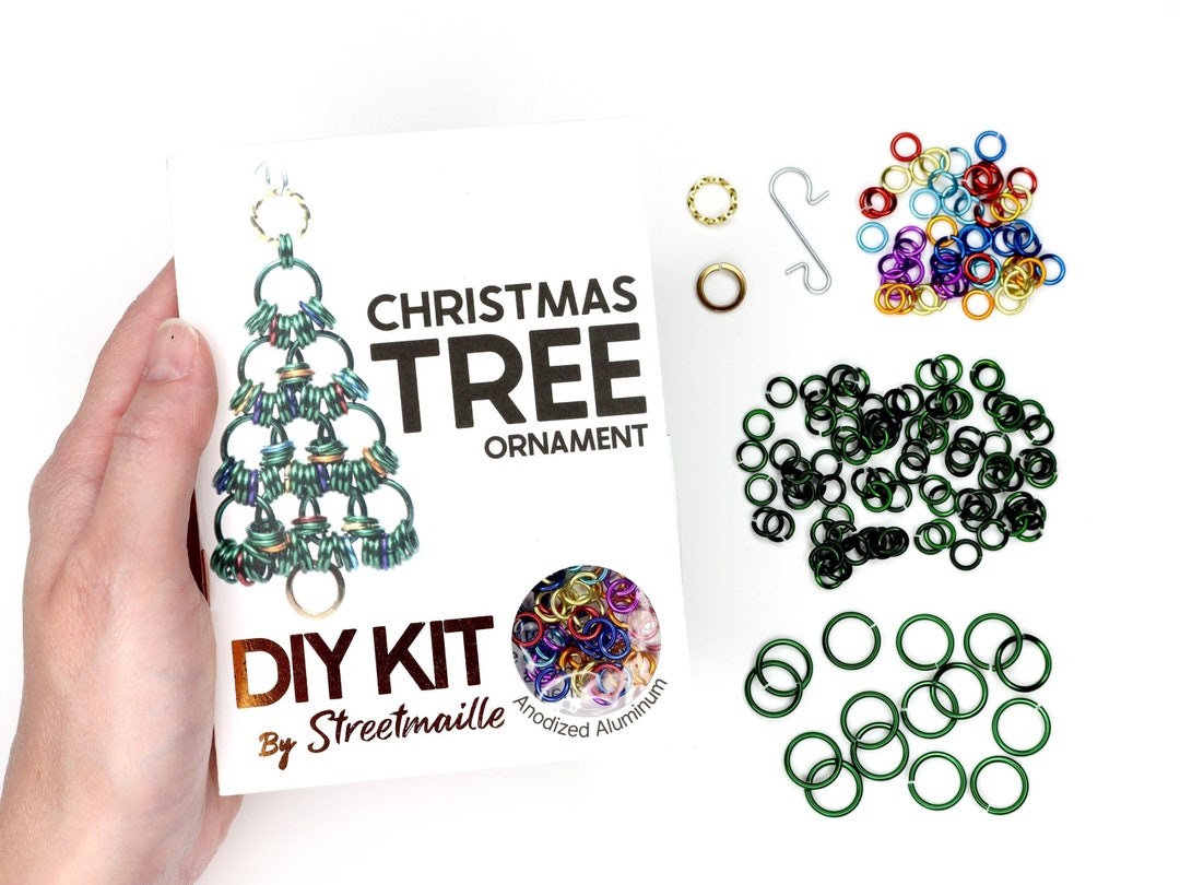 DIY Christmas Tree Ornament Kit Craft a Festive Holiday Pine Tree From ...