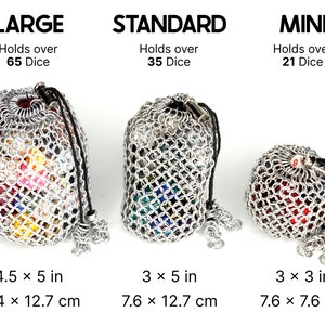 Chainmail Dice Bag Tutorial - Beginner Metal Drawstring Pouch Craft ...