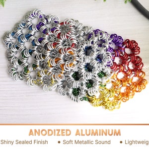 Hexagon Chainmail Fidget Toy - Metal Fidget Sheet Handmade in Your ...