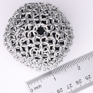 DIY Chainmail Ball Kit - Beginner Metal Fidget Toy Craft Supplies and ...