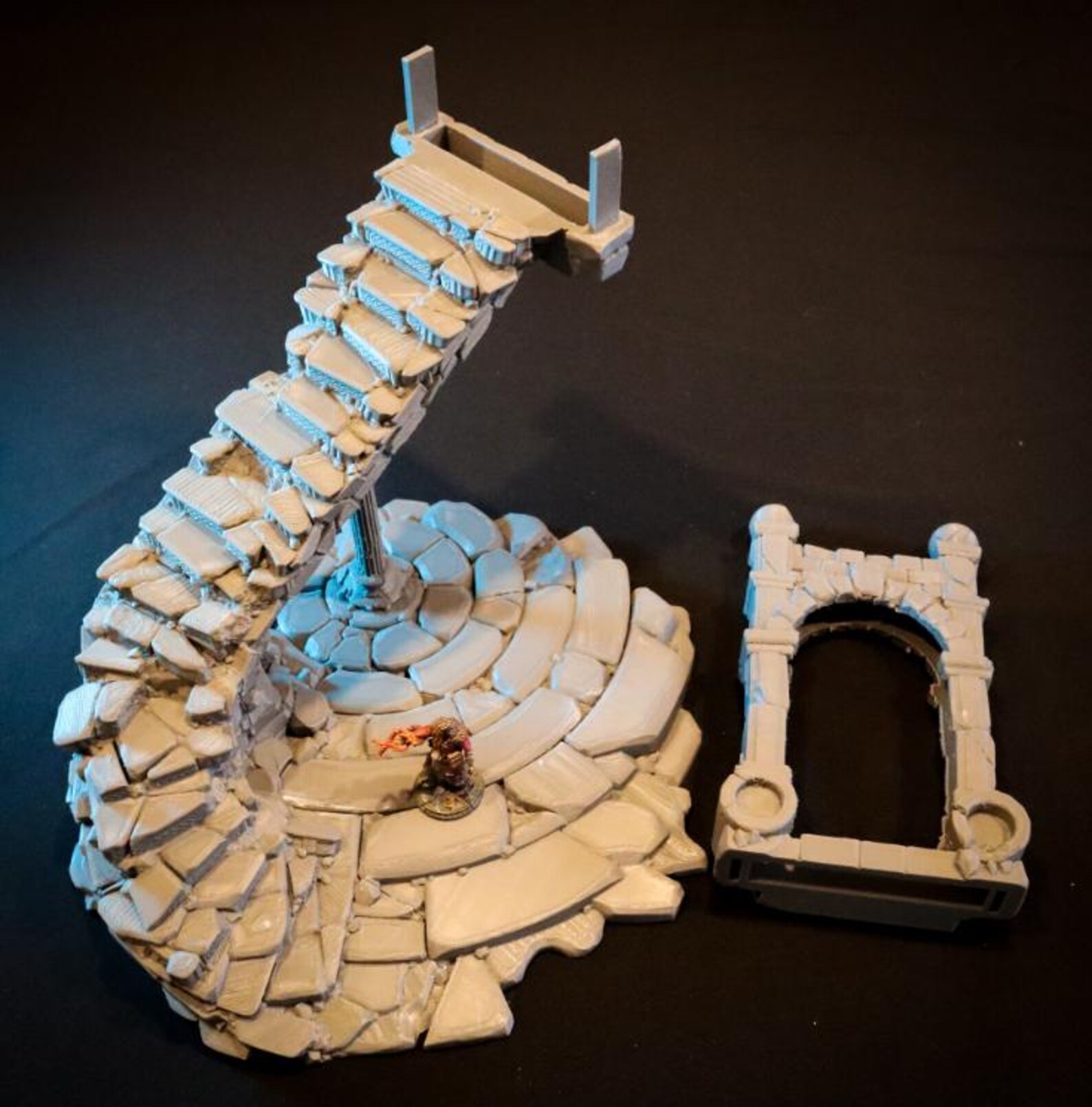 Calling Portals: Crumbling Stairs – 3D Printed Terrain for RPG ...