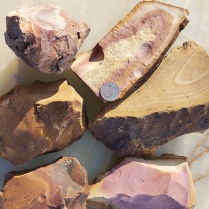 Lot Wonder Stone Rhyolite Cutting Rough Medium Rocks for Slab Cab 12 ...