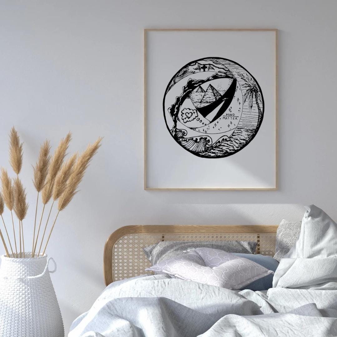 Minimalist R&B Album Cover Poster – Digital Music Art, Aesthetic Wall ...