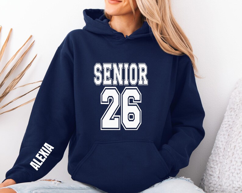 Personalized Senior 2026 Sweatshirt With Name, Custom Senior Sweater ...