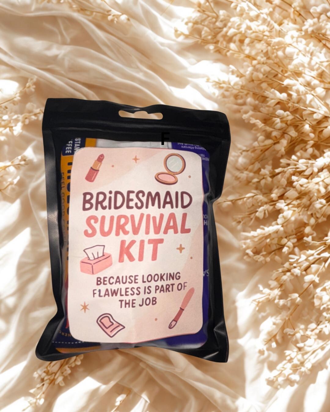 Bridesmaid Survival Kit – Funny Bridesmaid Gift | Wedding Day Emergency ...