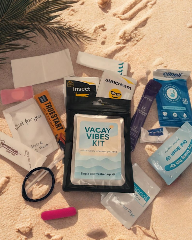 Travel Toiletry Kit – Holiday Hygiene Essentials | Mini Vacation ...