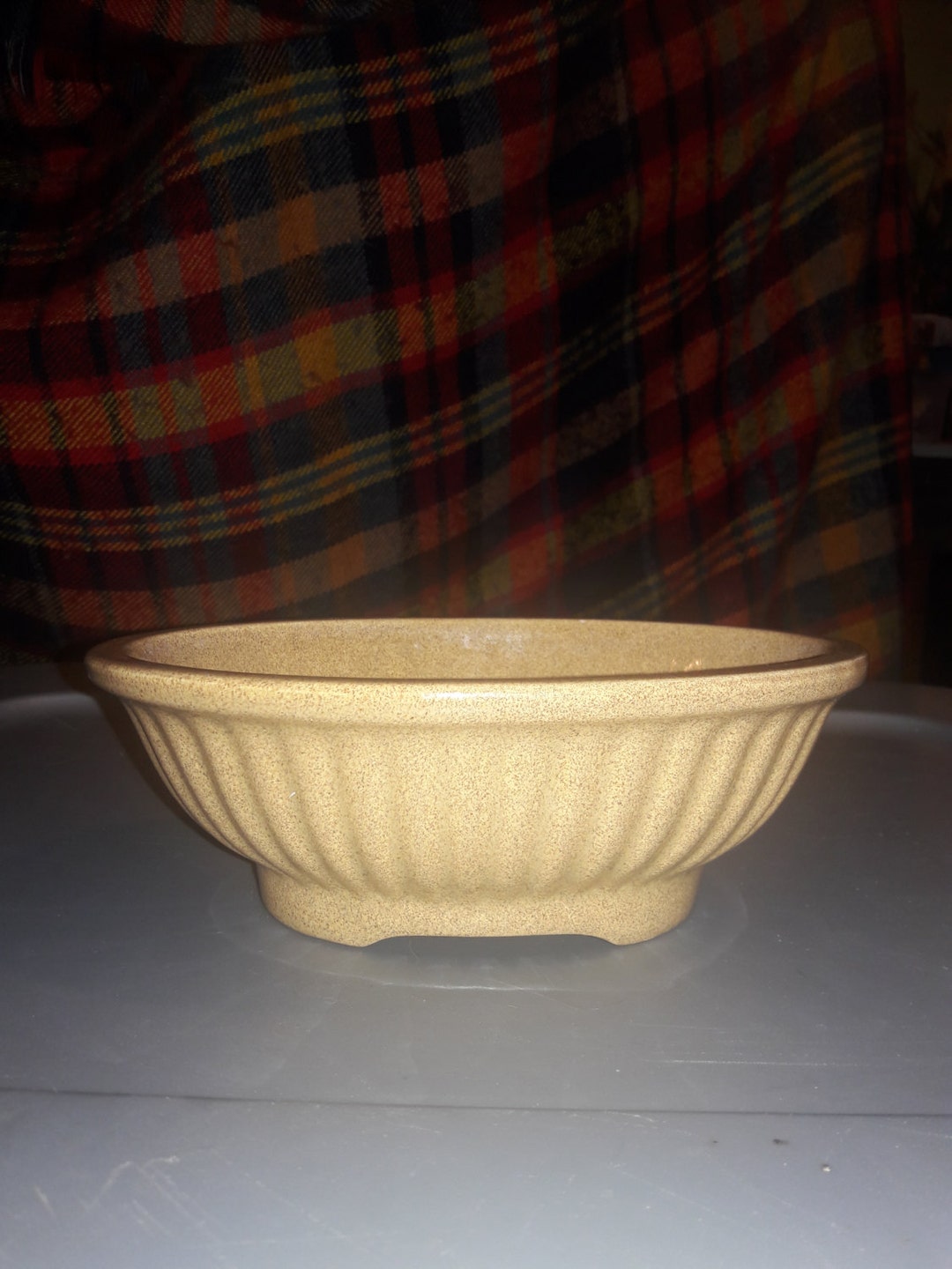 Vintage "usa" Pottery Bowl/planter - Etsy