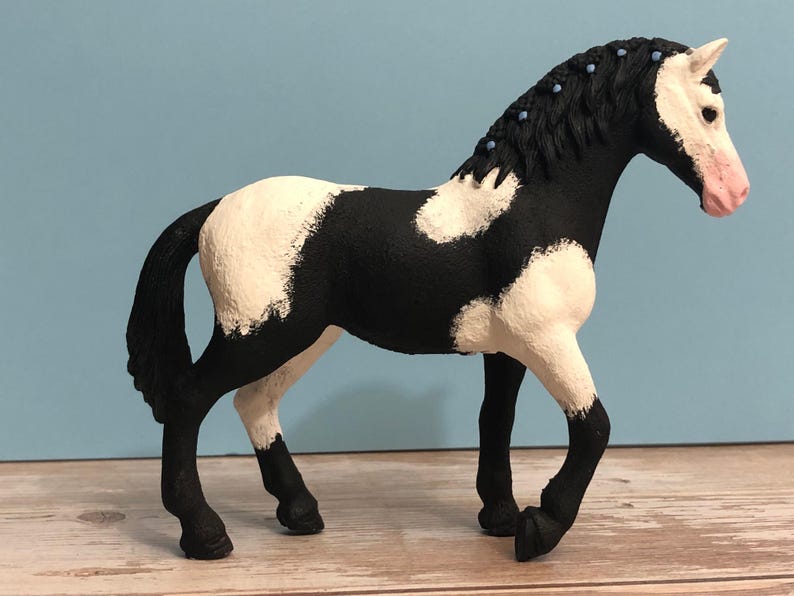 Model Horses Painted and Redone. Schleich Horses Custom Painted. - Etsy