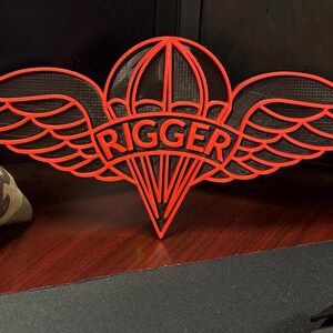 3D Printed Rigger Wings (non-custom) - Etsy