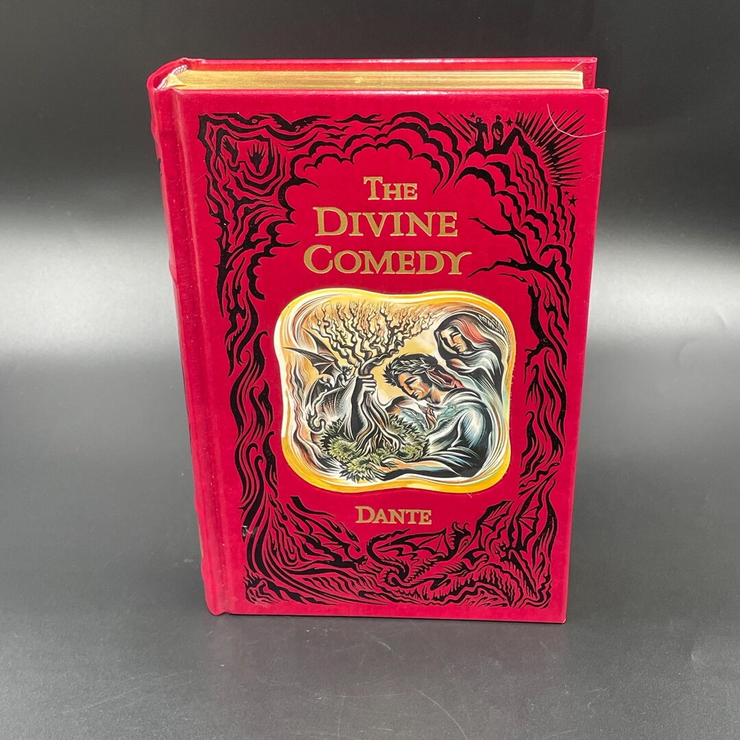 Barnes & Noble Divine Comedy Dante Red Hardcover Longfellow Translation ...