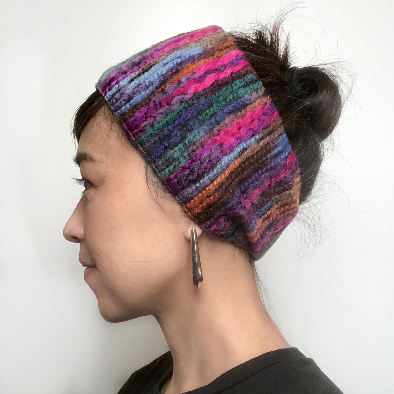 Winter Headband, Vegan Headband, Neck Warmer, Ear Warmer, Colorful, Hat ...