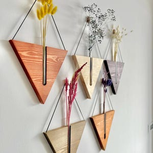 Wall Planter, Wall Planter Indoor, Triangle Wall Plant Holder, Wall ...