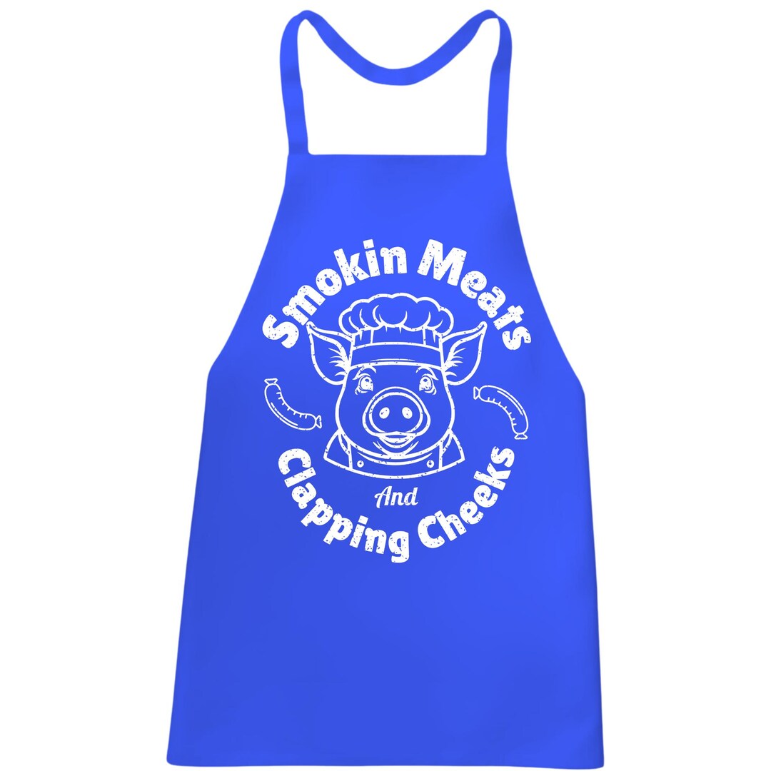 Smokin Meats Clappin Cheeks Apron - Etsy