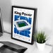King Power Poster | King Power Stadium Poster | Leicester City Stadium ...