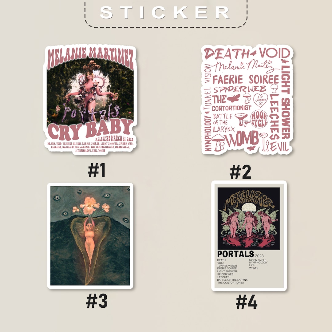 Portals Melanie Martinez Album Sticker Portals World Tour - Etsy