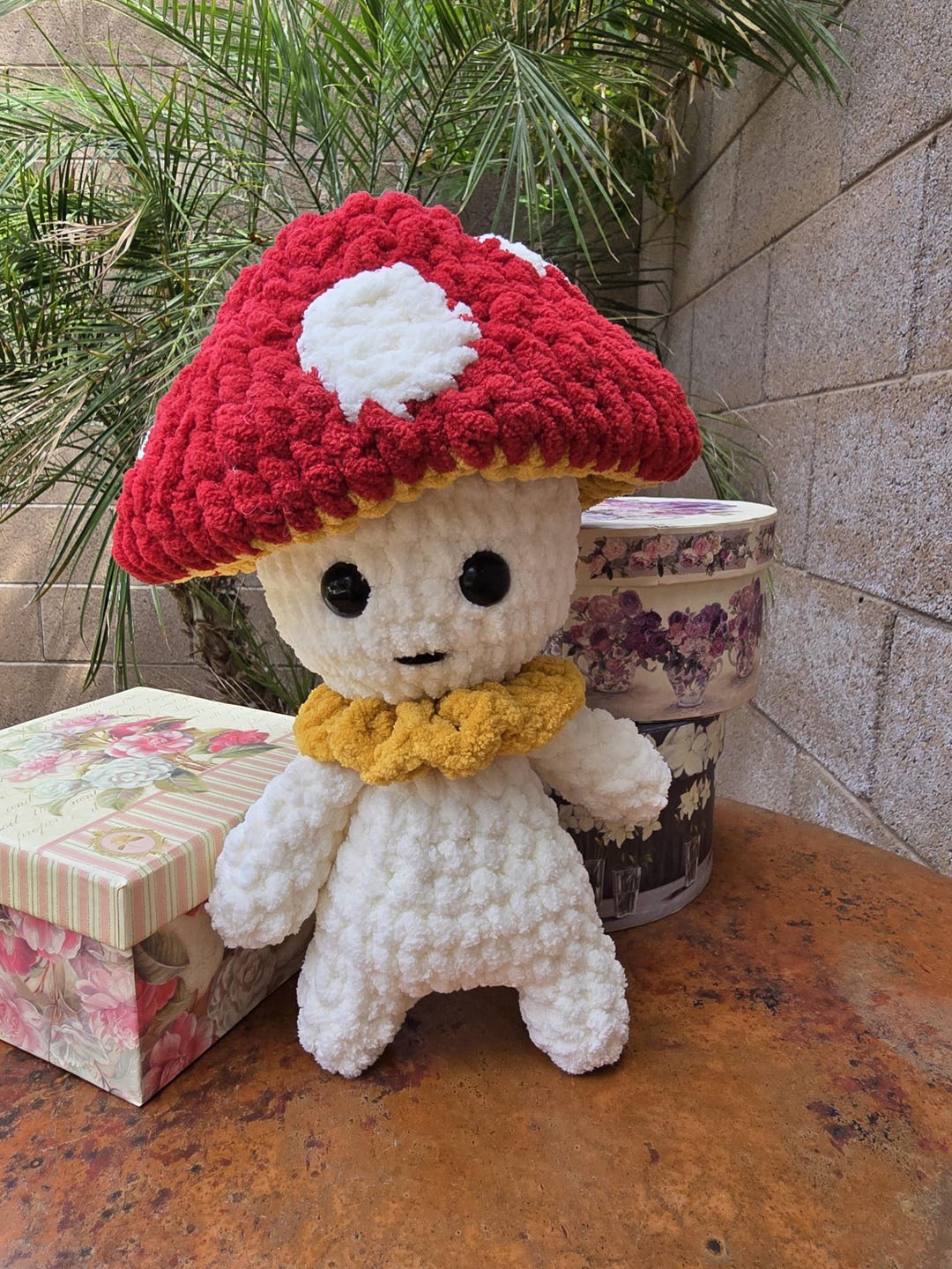 Handmade Amigurumi Mushroom Plush: Fungous Fairy Nursery Decor - Etsy