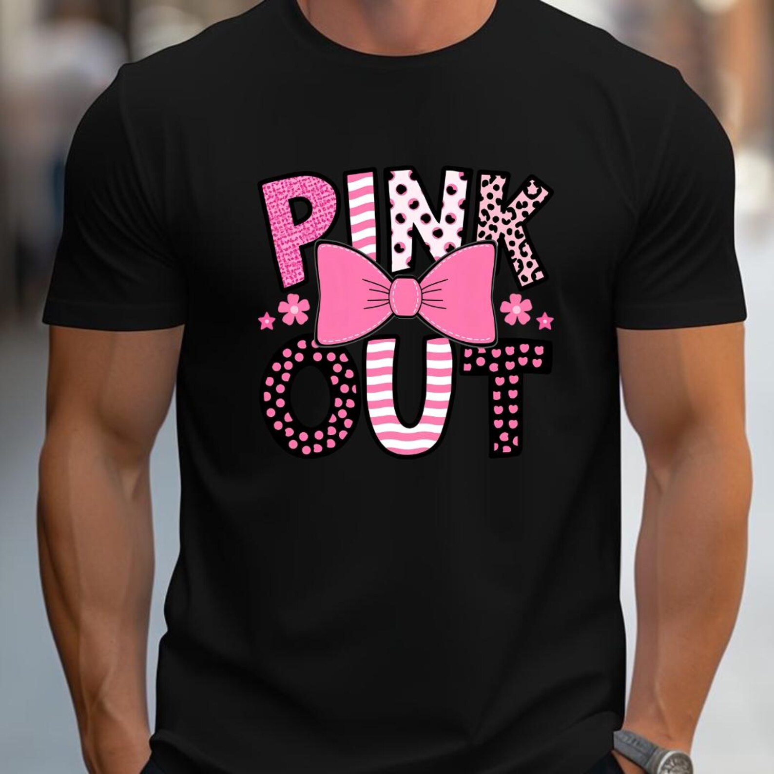 Pink Out Football PNG Bundle: Breast Cancer Awareness (digital File) - Etsy