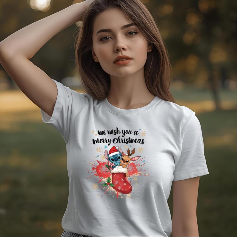 Christmas Stitch Splash PNG Clipart Bundle, Holiday Sublimation Designs ...