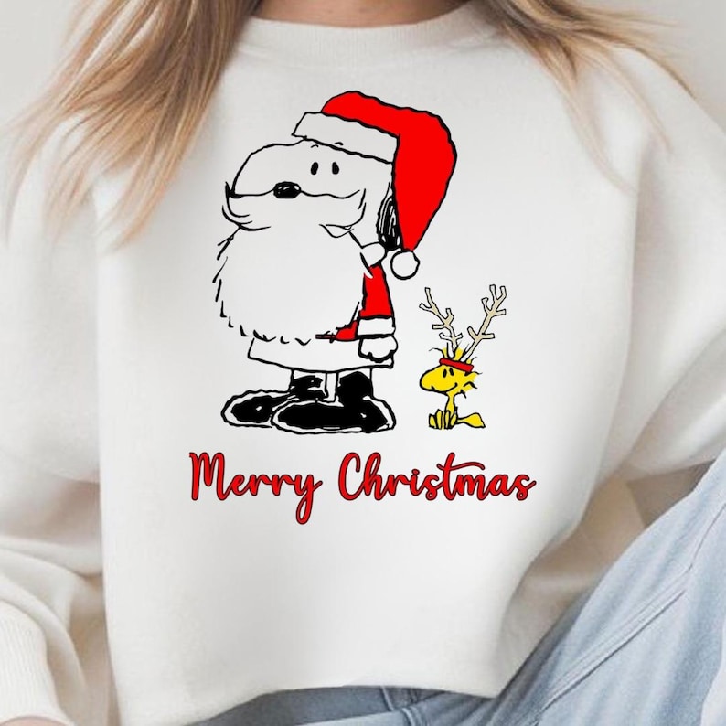 Snoopy Christmas PNG Bundle, Holiday Cartoon Clipart (digital Download ...